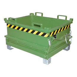 Bauer Südlohn Mini-Klappbodenbehälter MSB 250, lackiert, Resedagrün (4417-11-0000-4)
