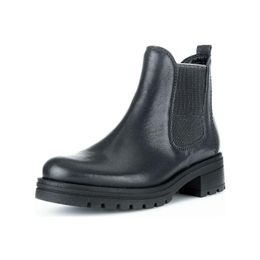 Gabor COMFORT Stiefelette &raquo;Stiefelette Leder/Textil&laquo; Schwarz 38 38 Verschluss: Rei&szlig;verschluss