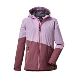 Killtec Outdoorjacke »KOS 206 GRLS JCKT« Wasserdichte, atmungsaktive Funktionsjacke mit verstellbarer Passform hellpink 152 152 Funktionsjacke mit...