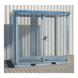 Bauer Südlohn Gasflaschen-Container GFC-E/G M3, feuerverzinkt (4477-22-1000-7)