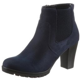 ANISTON SHOES Stiefelette, Ankleboots mit seitlichem Stretcheinsatz - NEUE KOLLEKTION navy 40 40 In elegantem Look - aus der neuen Schuhkollektion...