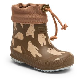 bisgaard Gummistiefel »baby thermo rubber« Regenstiefel mit Wollfutter, Größenschablone zum Download Bär-braun 21 21 Thermo Gummistiefel von...
