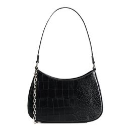 Bershka Schultertasche Damen Größe One Size schwarz