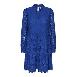 Y.A.S YAS Kleid 'Holi' Damen Gr&ouml;&szlig;e 38 enzian Winterkleid