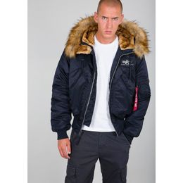 Alpha Industries Bomberjacke »45P Hooded Custom« mit Kapuze rep blue XXL XXL Coole Bomberjacke von Alpha