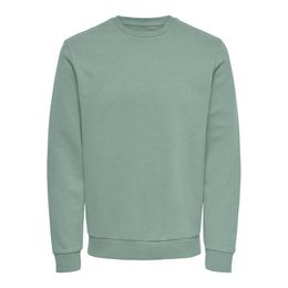 Only & Sons ONLY & SONS Sweatshirt »ONSCERES CREW NECK NOOS« Iceberg Green XL XL Sweatshirt von Only & Sons
