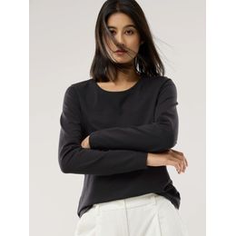 Walbusch Baumwoll-Basic-Shirt Langarm