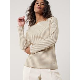 Walbusch Baumwollshirt Ripp Ringel