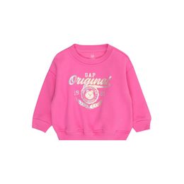 GAP Sweatshirt M&auml;dchen Gr&ouml;&szlig;e 92 hellblau / gelb / pink