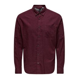 Only & Sons Only & Sons Button Up Shirt 'ONSRoad' male Red size M