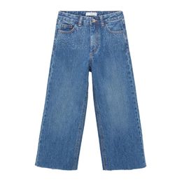 Mango Kids Jeans 'Shine' M&auml;dchen Gr&ouml;&szlig;e 134 blue denim