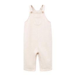 Mango Kids Latzhose 'DUNGAREES' Größe 62 beige