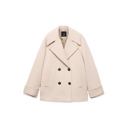 Mango Between-Seasons Coat 'Goya' female Beige size XXS