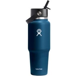 Hydro Flask Travel Bottle Wide Flex Straw indigo - Gr&ouml;&szlig;e 946 ml WT32BFS464