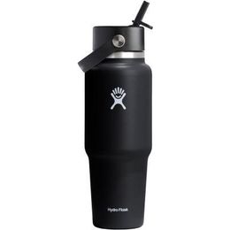 Hydro Flask Travel Bottle Wide Flex Straw black - Gr&ouml;&szlig;e 946 ml WT32BFS001