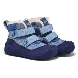 Affenzahn Lauflerner Winterstiefel Vegan Snuggy Elefant blau - Gr&ouml;&szlig;e 25 Kinder 01502