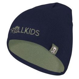 Trollkids Kids Troll Beanie moss/mystic blue - Gr&ouml;&szlig;e 54cm 920