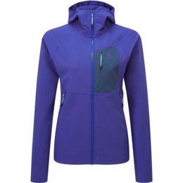 Mountain Equipment Arrow Hooded Jacket Women clematis/dusk - Gr&ouml;&szlig;e 10 UK Damen 008752