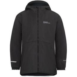 Jack Wolfskin Iceland 3in1 Jacket Kids black - Gr&ouml;&szlig;e 128 Kinder 1610081