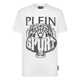 Plein Sport T-Shirt 'Tiger' Herren Gr&ouml;&szlig;e XL schwarz / schwarzmeliert / wei&szlig;