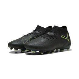 Fu&szlig;ballschuh Puma "FUTURE 8 PRO FG/AG Fu&szlig;ballschuhe Erwachsene", Herren, Gr. 39, schwarz fizzy light gr&uuml;n terrain gelb, Obermaterial: Textil, Synthetik; Futter: Textil, Synthetik; Innensohle: Textil; Laufsohle: Synthetik, Schuhe Fu&szlig;ballschuh