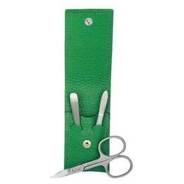 ERBE&reg; Inox Druckknopf-Etui Gr&uuml;n