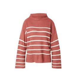 Vila Pullover Damen Größe L bordeaux / weiß