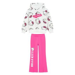 Cool Club Jogginganzug Mädchen Größe 110 pink / weiß