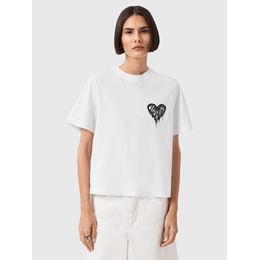 AllSaints T-Shirt 'TRIP LISA' Damen Gr&ouml;&szlig;e L schwarz / wei&szlig;