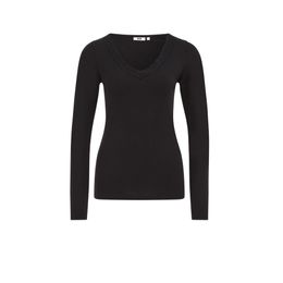 WE Fashion Shirt Damen Gr&ouml;&szlig;e M schwarz