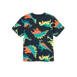 Cool Club T-Shirt Jungen Gr&ouml;&szlig;e 110 marine / t&uuml;rkis / neongelb / neonorange