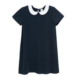 Cool Club Kleid M&auml;dchen Gr&ouml;&szlig;e 164 navy / wei&szlig;