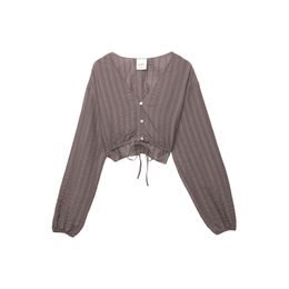 Pull&Bear Pull&bear Bluse Damen Gr&ouml;&szlig;e M braun