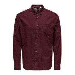 Only & Sons Only & Sons Hemd 'ONSRoad' Herren Gr&ouml;&szlig;e XL merlot