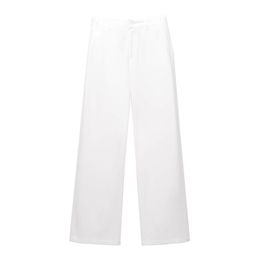 Pull&Bear Pull&bear Hose Damen Gr&ouml;&szlig;e 46 wei&szlig;