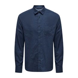 Only & Sons Only & Sons Hemd 'ONSRoad' Herren Gr&ouml;&szlig;e XL marine