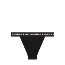 K by KARL LAGERFELD Karl Lagerfeld Slip Damen Gr&ouml;&szlig;e XL schwarz / wei&szlig;