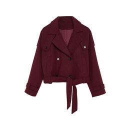 Trendyol Jacke Damen Gr&ouml;&szlig;e L burgunder