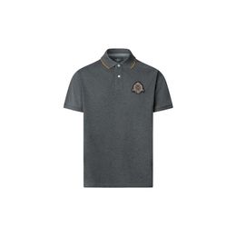 Hackett London Poloshirt 'Heritage' Herren Gr&ouml;&szlig;e XXL navy / goldgelb / dunkelgrau / orange