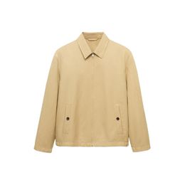 Mango Man Between-Season Jacket 'Panarea' male Beige size XL