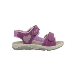 Lurchi Leder-Sandalen in Violett - 54% | Größe 29 | Kindersandalen