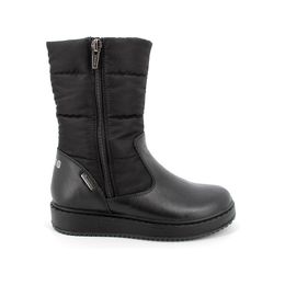 Primigi Leder-Winterstiefel in Schwarz - 36% | Größe 33 | Kinderstiefel