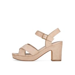 POSH by Poelman Sandalen Damen Gr&ouml;&szlig;e 38 sand