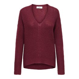 Jacqueline de Yong JDY Pullover 'JDYNEW MEGAN' Damen Gr&ouml;&szlig;e L weinrot