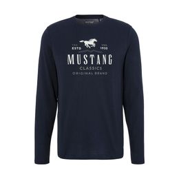 Mustang Shirt male Blue size XXXL