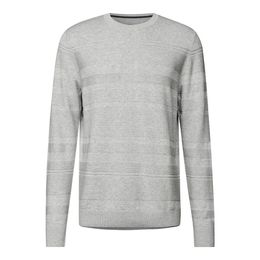 Street One Men Sweater male Grey size XXL