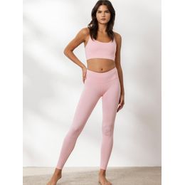 Hey Honey Leggings 'Unicolor' female Pink size XL