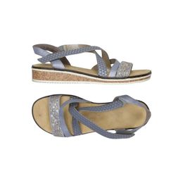 Rieker Sandalen Damen Größe 41 Second Hand blau