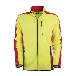 Forsberg Fleece Jacket 'Bjarkir' male Yellow size M