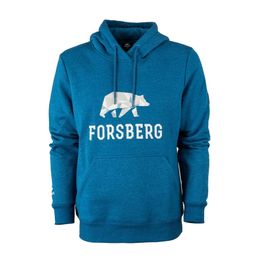 Forsberg Sweatshirt 'Hoodie mit Brustlogo' male Green size 3XL